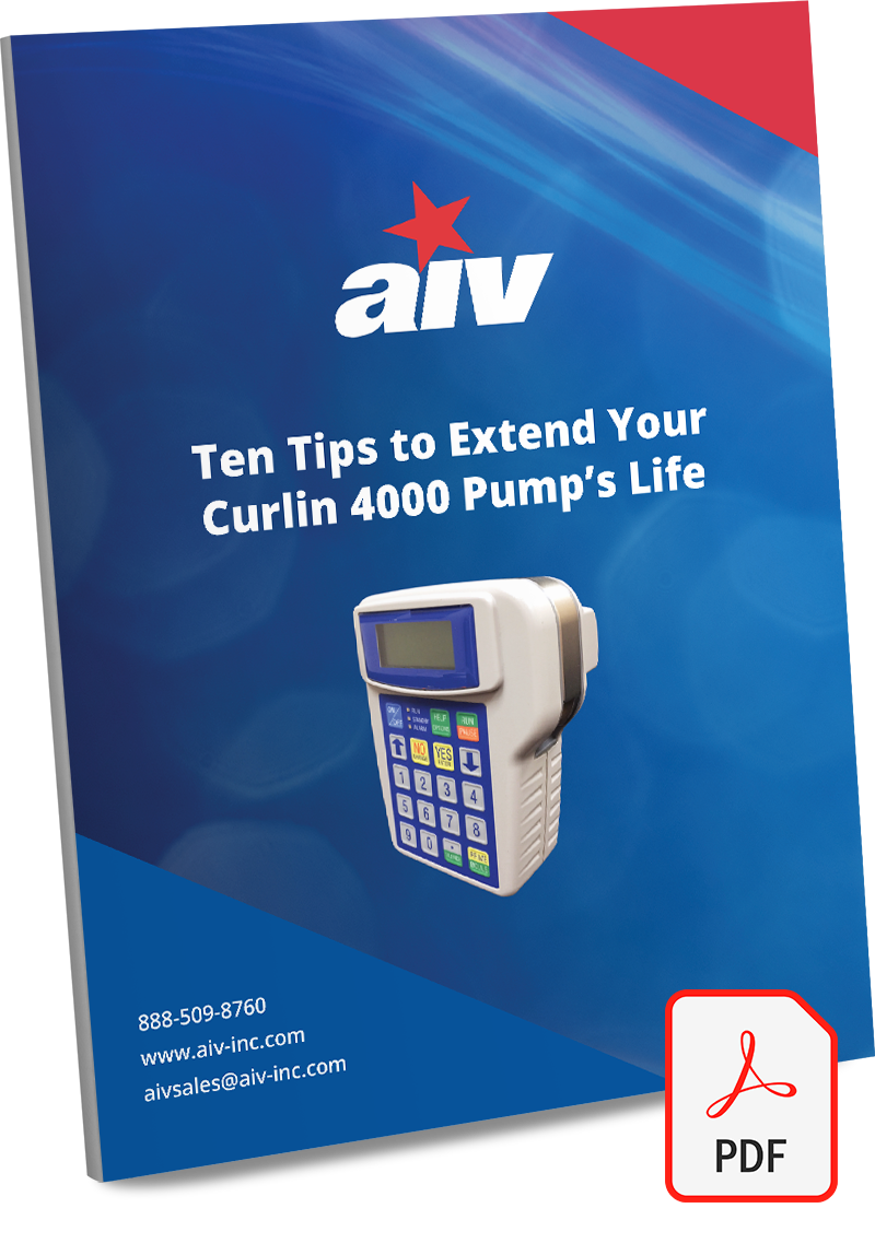 Ten Tips to Extend Your Curlin 4000 Pump’s Life | AIV