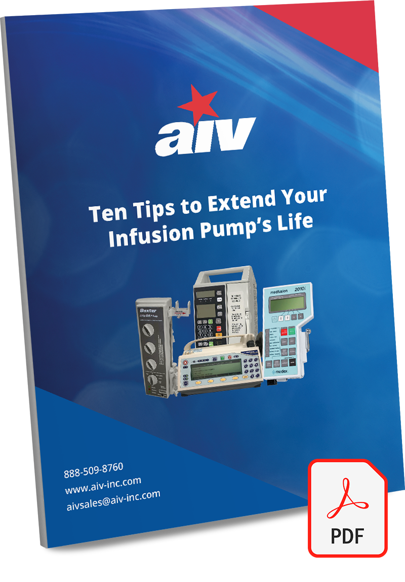 The Ten Tips to Extend Your Infusion Pump's Life Thank You Page | AIV Inc