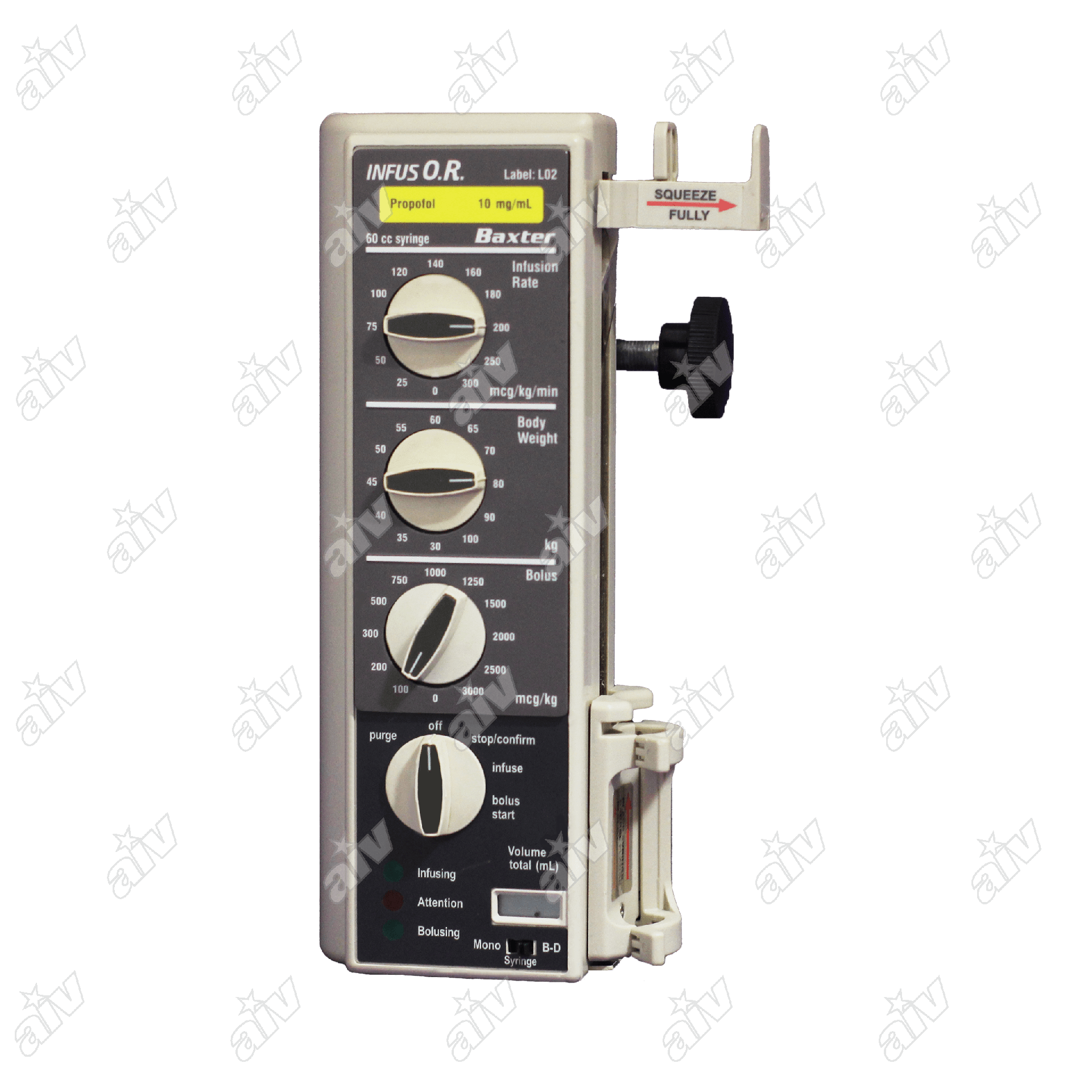 Baxter InfusOR Pump Parts | AIV Inc.